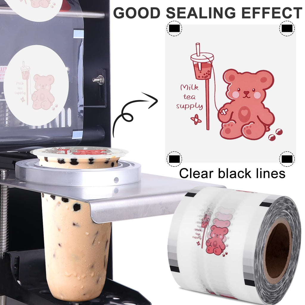 Tragaomx Cup Sealing Film Sealer Film Roll For Cup Sealing Machine For ...